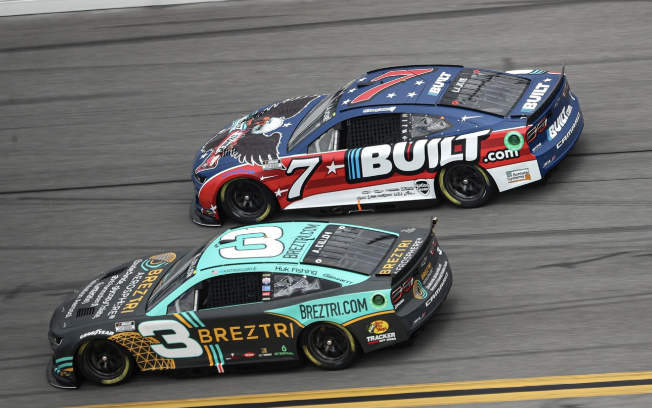 2022 NASCAR Cup Series Built Bar Paint Scheme – Corey LaJoie (Daytona) - Shawn Magee Design ...